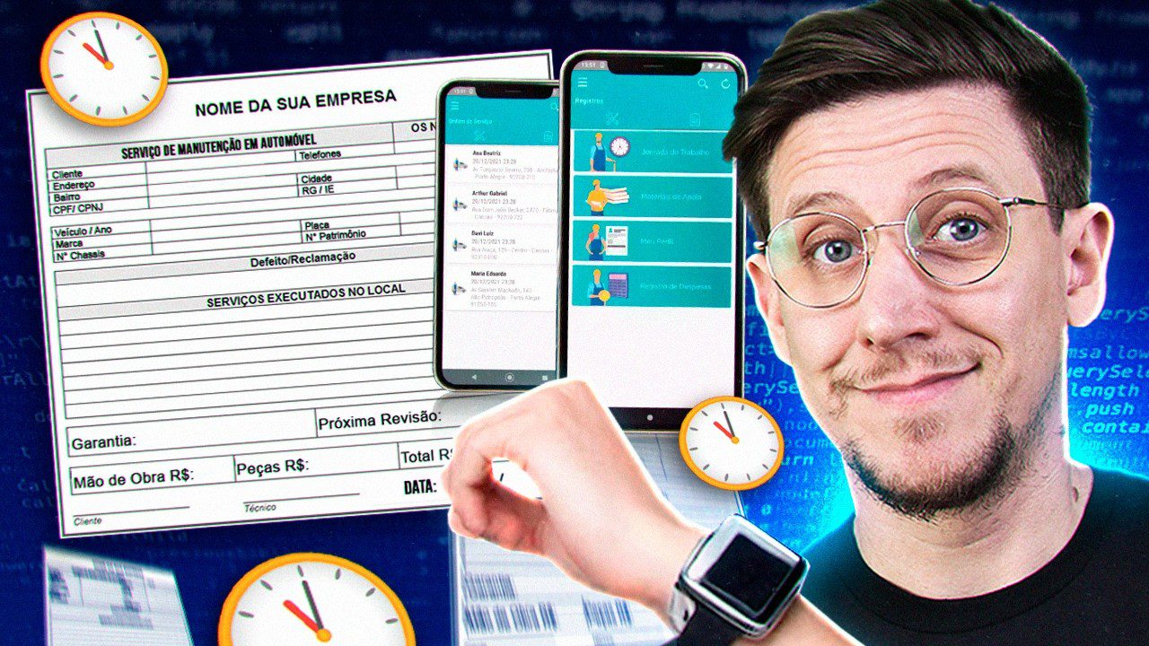 Crie um SISTEMA de ORDEM DE SERVIÇO em MINUTOS!